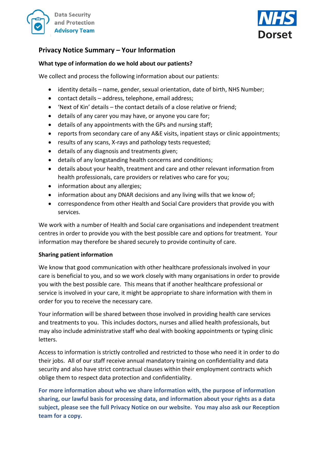 Privacy Notices – South Coast Medical Group