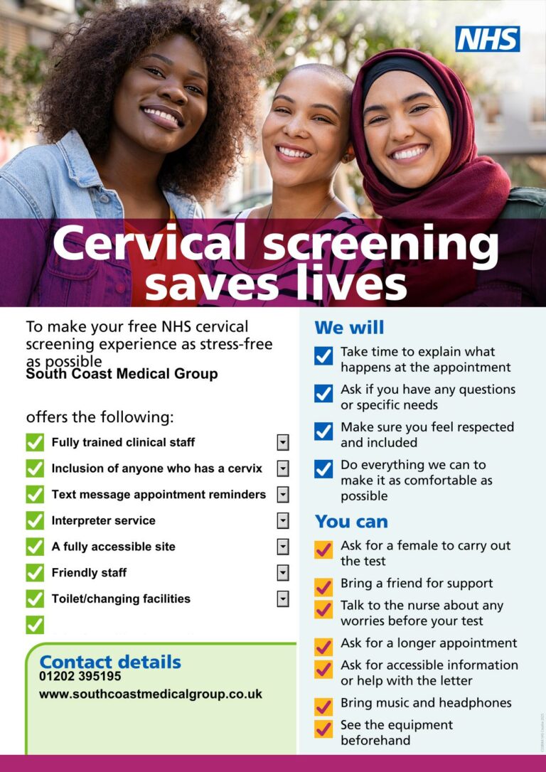 Cervical Screening Saves Lives – South Coast Medical Group