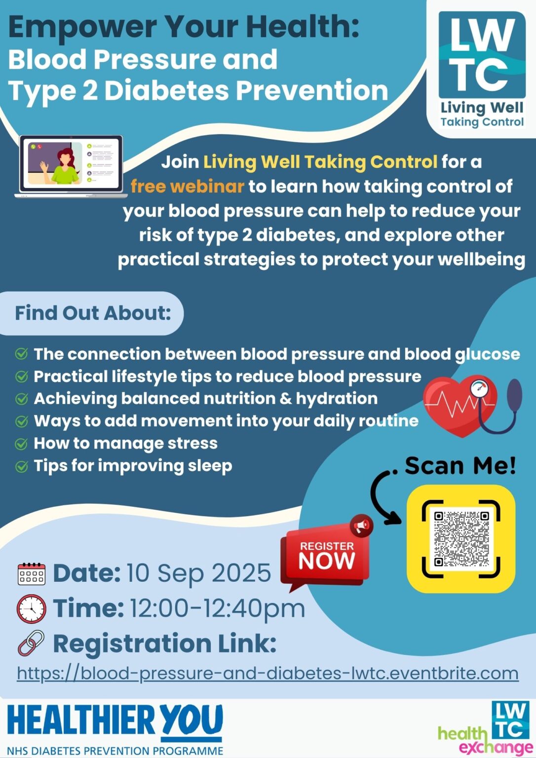 Living Well Taking Control: Free Webinar – South Coast Medical Group